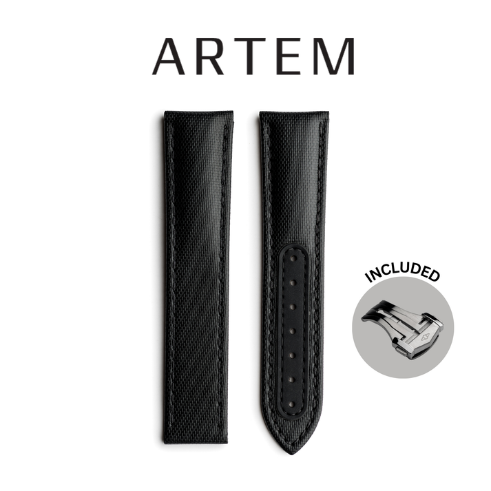 Artem Loop-Less Sailcloth Watch Strap – Watch and Puck