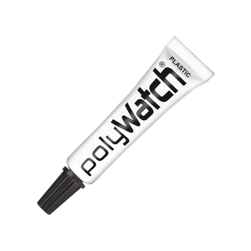 Polywatch Plastic Polish for watches, removes scratches, restore clari ...