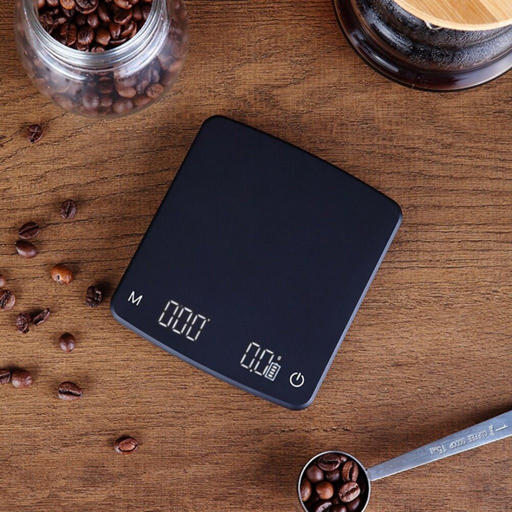 Slim and Small Weighing Scale for Espresso Machine, fits under most es ...